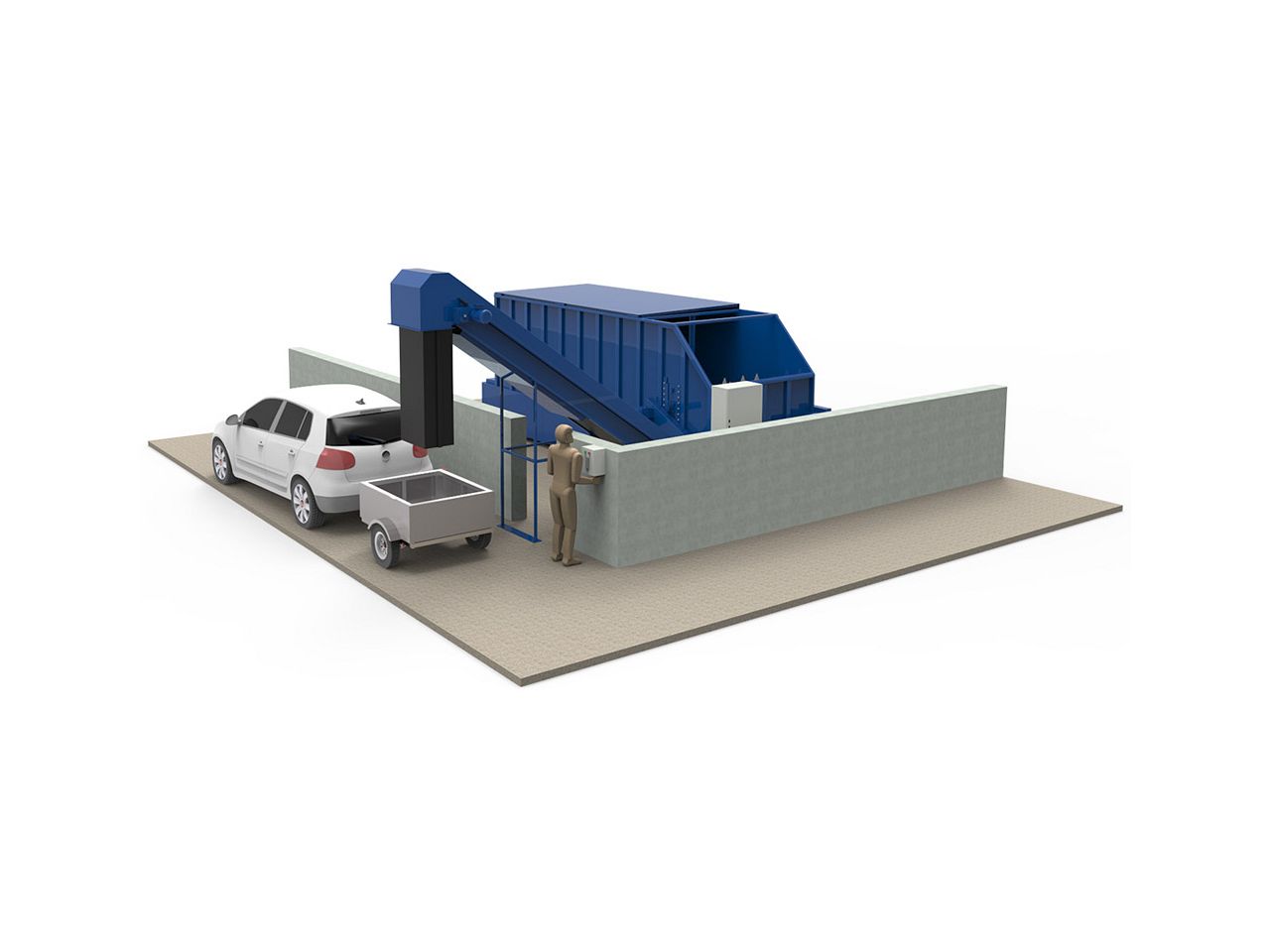 Kompostdosierer - eine gute Lösung für alle Recyclingstationen